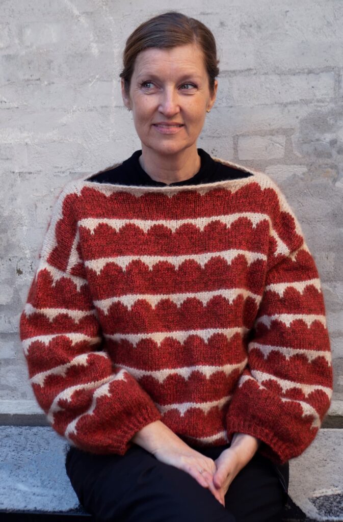 ROBINIA SWEATER Design og Opskrift - Tante Grøn CPH